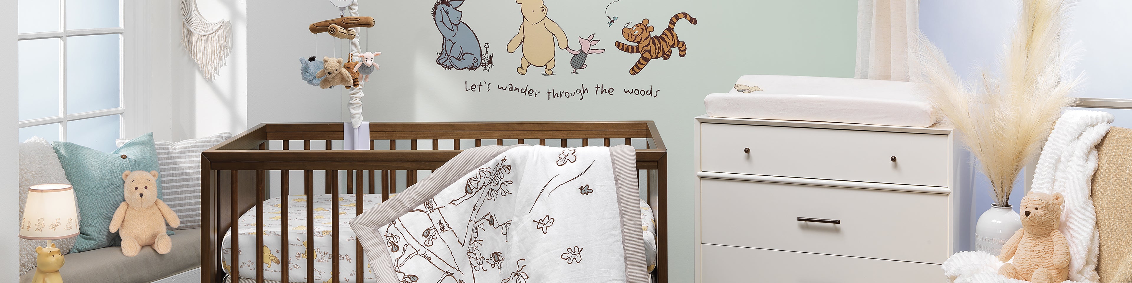 Storytime Pooh Nursery Items | Shop Classic Pooh Bear Nursery Decor ...