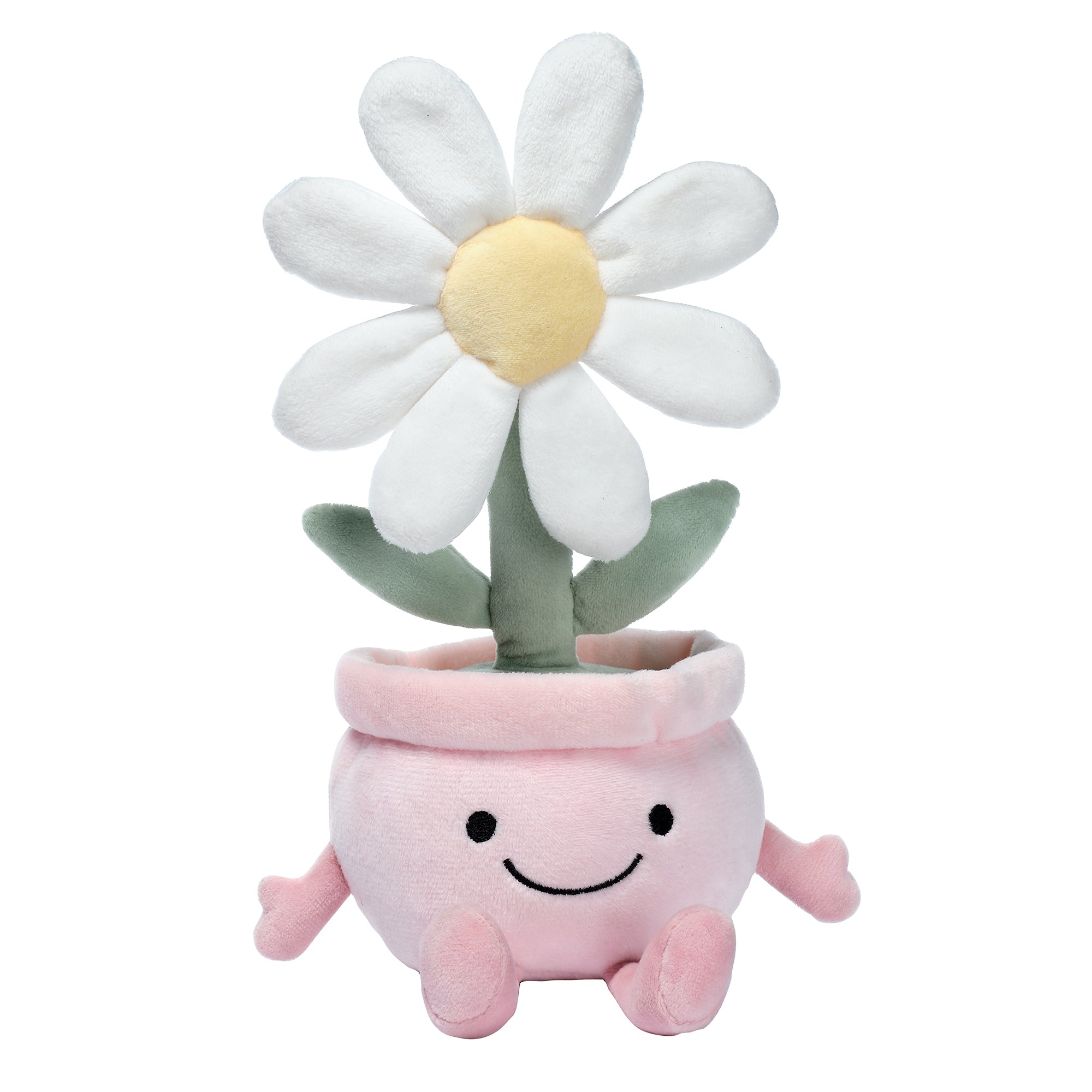 Daisy Dreams Poseable Flower Pot Plush Stuffed Animal Toy - 11 Inch ...