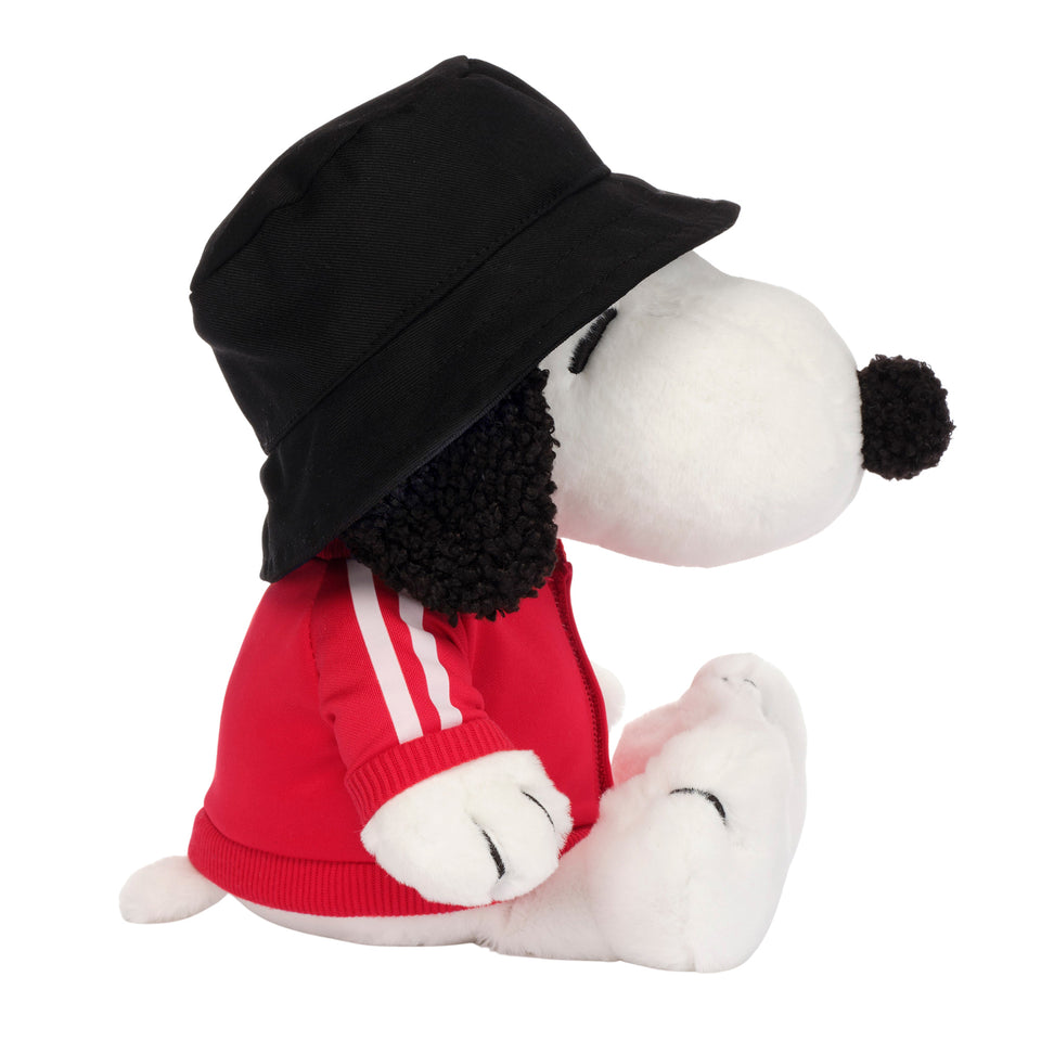 Hip Hop Snoopy Plush Dog Stuffed Animal Toy with Hat & Track Jacket ...