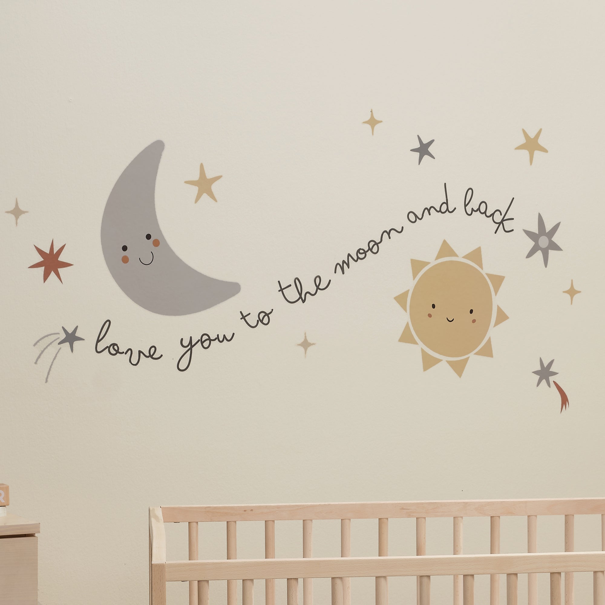 Little Star Celestial Moon & Stars Wall Decal/Stickers – Lambs & Ivy