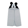 Disney Baby Mickey Mouse Gray Cotton Hooded Baby Bath Towel – Lambs & Ivy