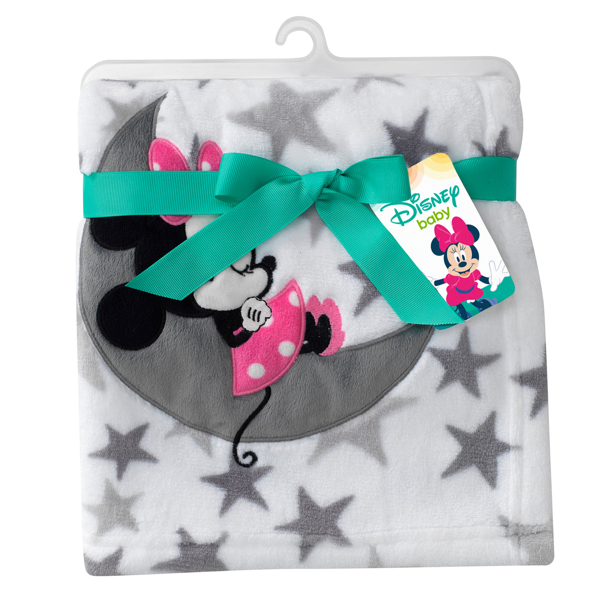 Disney Baby Minnie Mouse Gray/White Fleece Baby Blanket – Lambs & Ivy