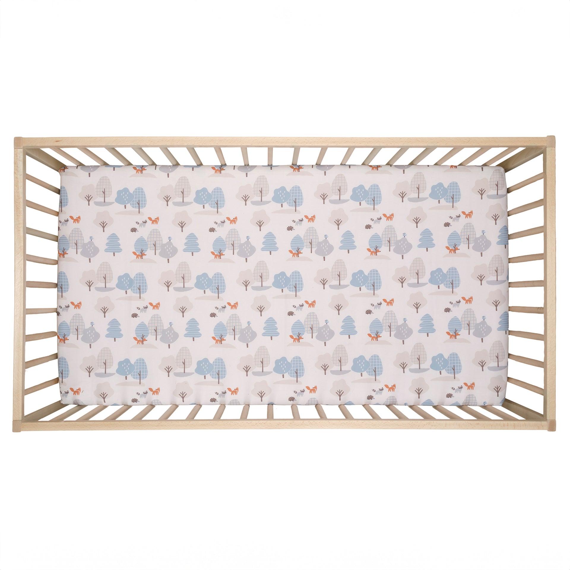 Sleepytime Bear Woodland Baby/Toddler Fitted Crib Sheet – Lambs & Ivy