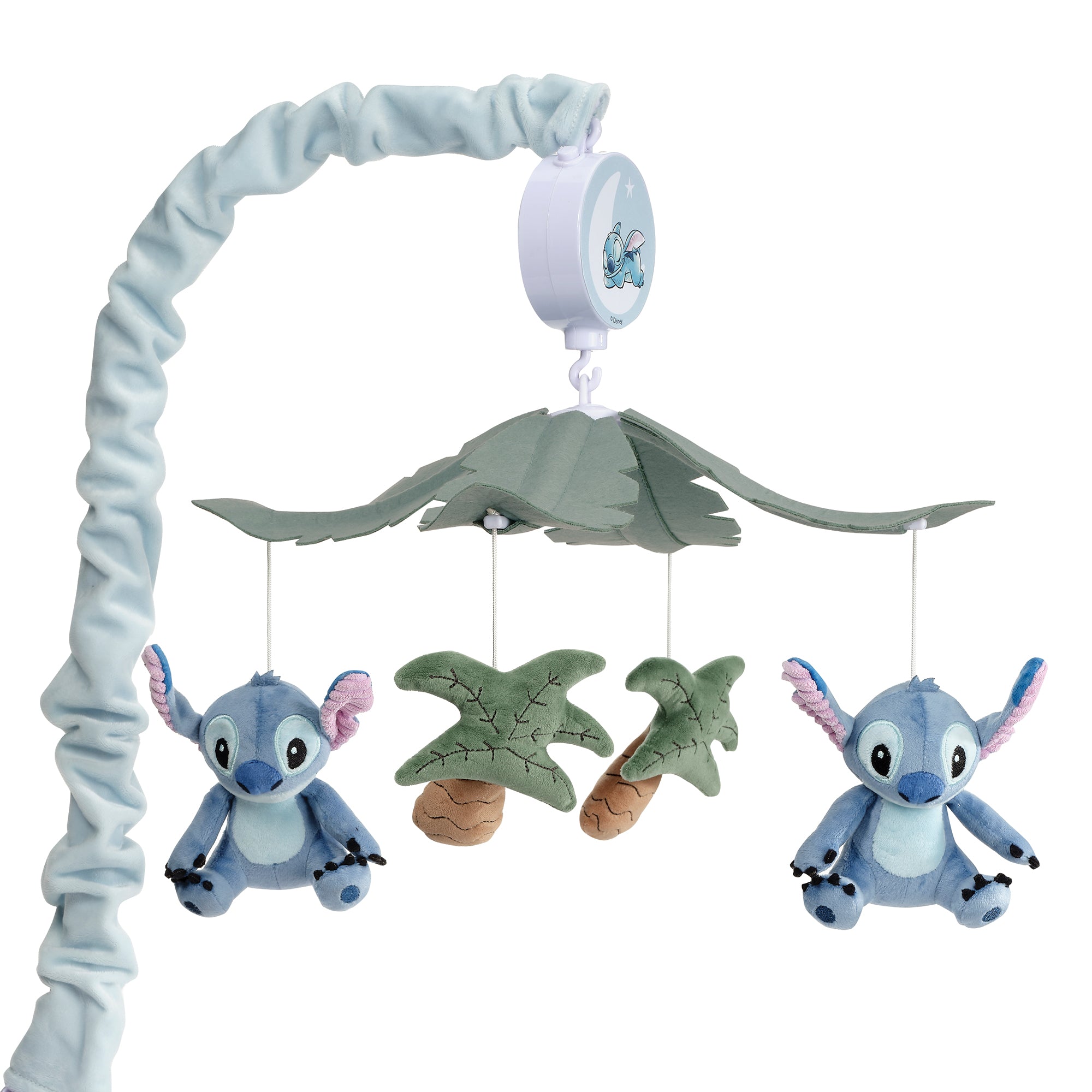 Disney Stitch Musical Baby Crib Mobile Soother Toy – Lambs & Ivy