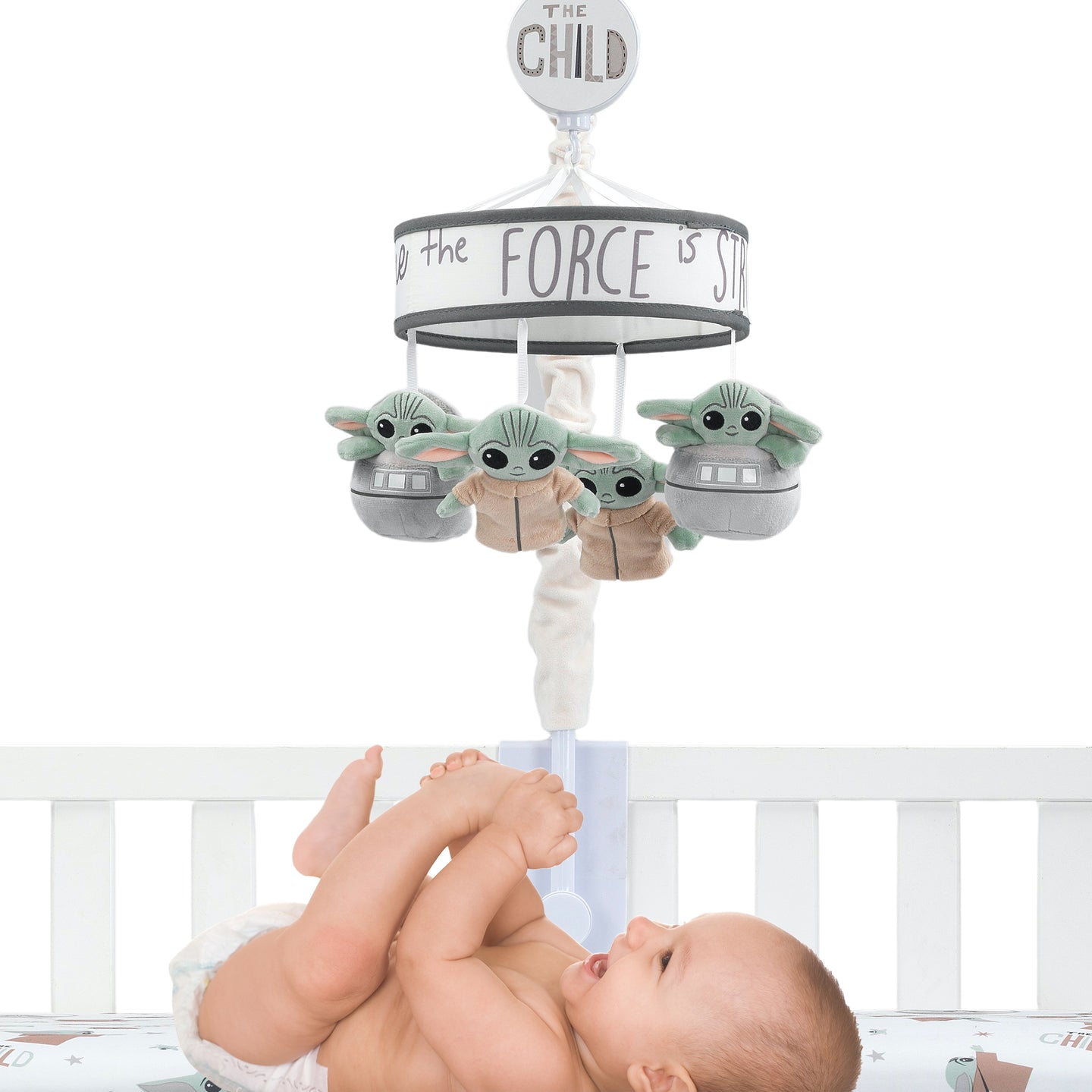 Star Wars The Child/Baby Yoda Musical Baby Crib Mobile Soother Toy ...